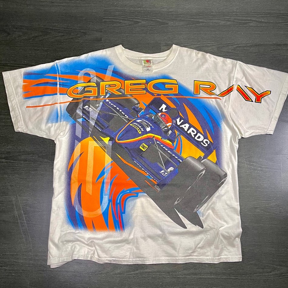 Vintage Racing Tee, Men's Fashion, Tops & Sets, Tshirts & Polo Shirts ...