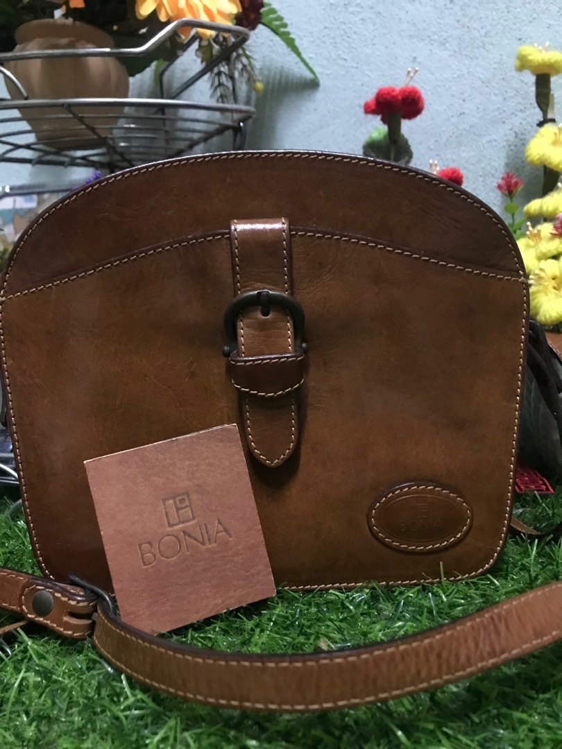 Vintage rare Bonia sling bag, Women's Fashion, Bags & Wallets, Cross ...