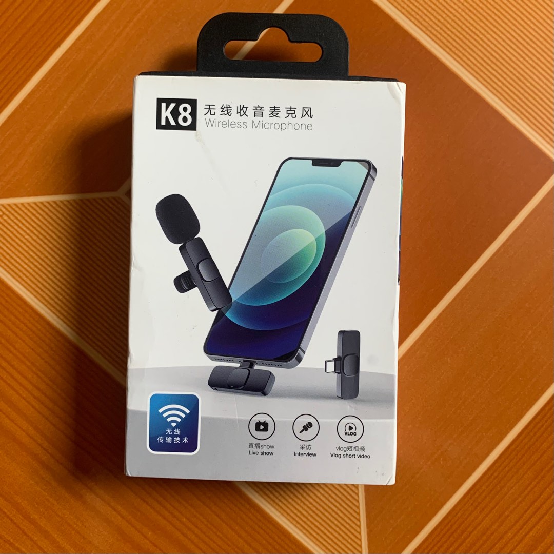 Wireless Lavilier Mini Microphone Type C / IOS, Mobile Phones & Gadgets ...