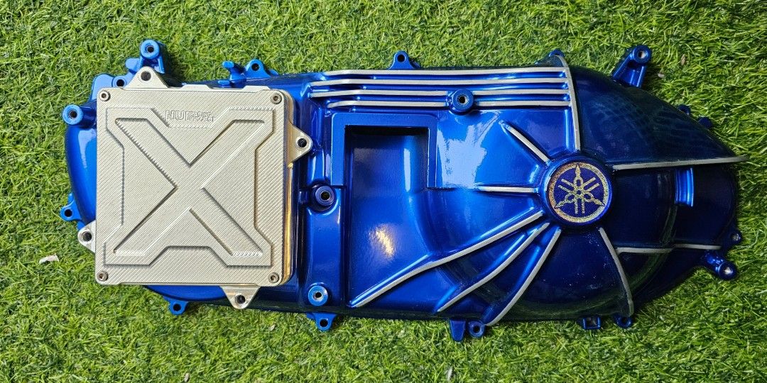 Xmax air filter and casing cover, Motorbikes on Carousell