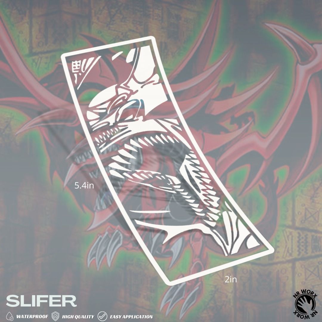 Yugioh God Cards Obelisk Winged Dragon of Ra Slifer Vinyl Decal Anime ...