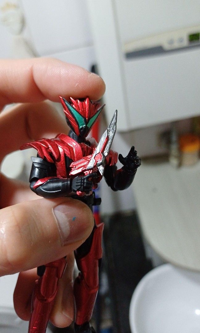 已補色一組 slash riser 掌動 burning 幪面超人 假面騎士 kamen rider shodo xx, 興趣及遊戲, 玩具 ...