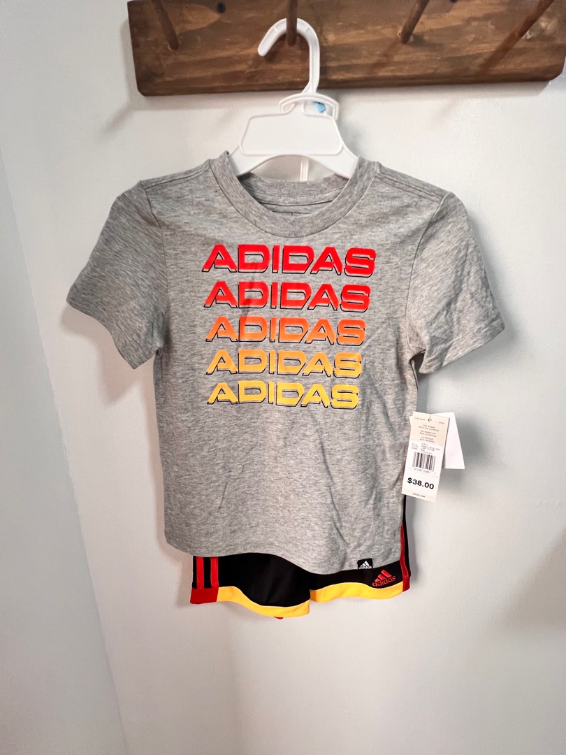 Adidas terno set 5T, Babies & Kids, Babies & Kids Fashion on Carousell