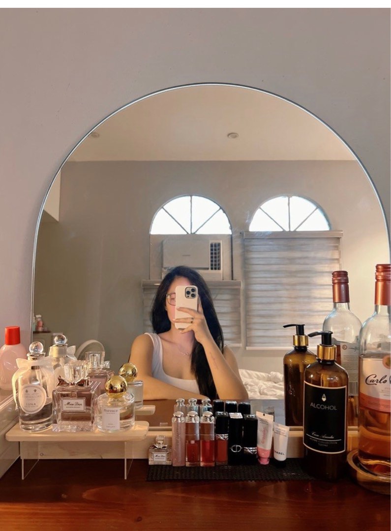 AESTHETIC TABLE MIRROR, Furniture & Home Living, Home Decor, Mirrors on ...