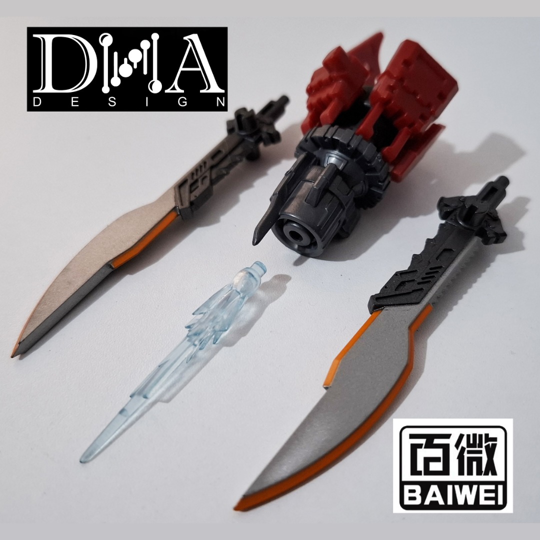 ARM CANNON AND BLADES FOR OPTIMUS PRIME [RISE OF THE BEAST | ROTB ...