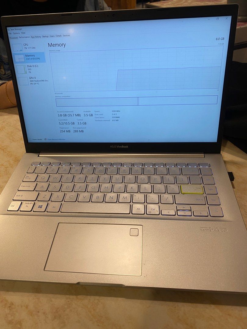 Asus vivobook model M413U AMD Ryzen 5 5500U, Computers & Tech, Laptops ...