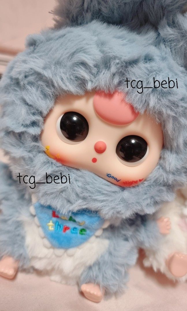 Authentic Baby Three V3 Lily Rabbit Town plush doll, Hobbies & Toys ...