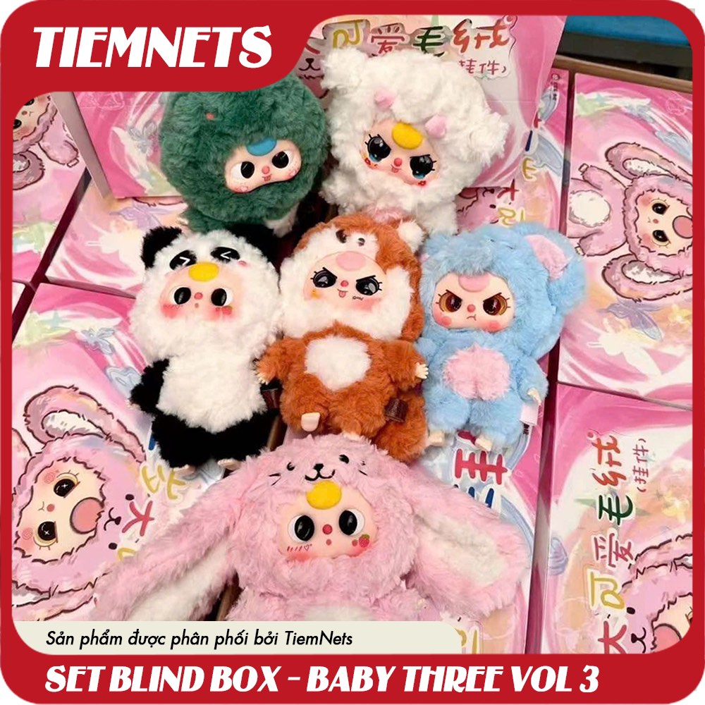 [SEALED SET] BABY THREE V3 Plush Blind Box, Everything Else, Others on ...