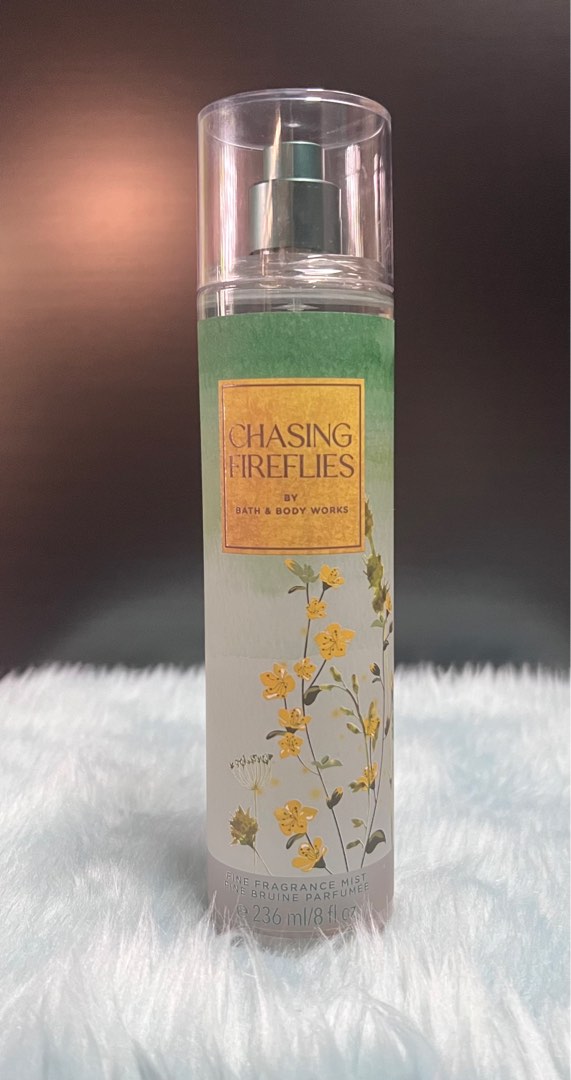 Bath & Body Works Fragrance Mist Chasing Fireflies 236 mL, Beauty ...
