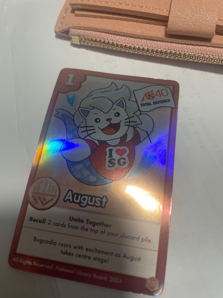 Book bugs card august, Hobbies & Toys, Toys & Games on Carousell