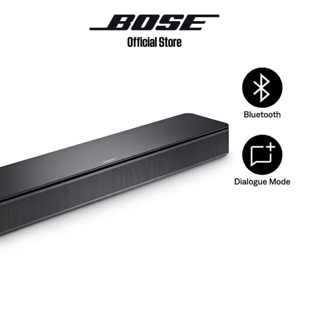 Bose TV Speaker - Small Soundbar for TV with Bluetooth and HDMI-ARC ...