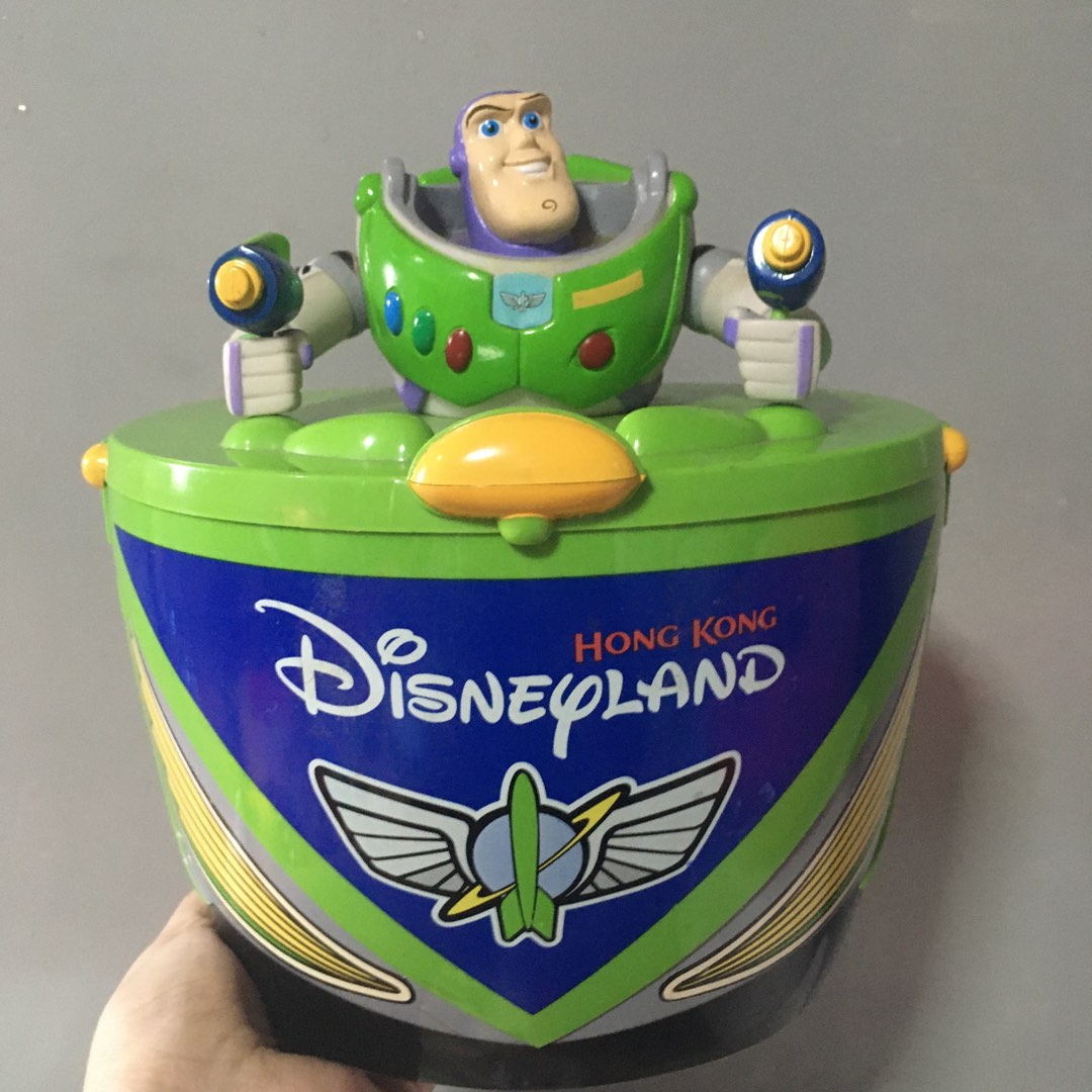 Buzz Lightyear Disneyland Popcorn Bucket, Hobbies & Toys, Toys & Games ...