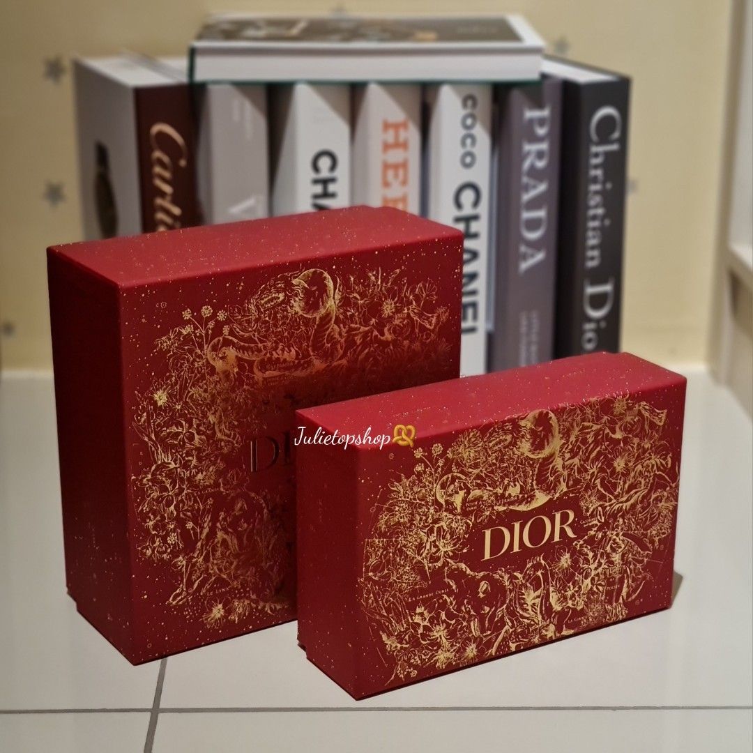 CD Dior Beaute Red Atelier Box and Paperbag Set (Assorted Designs) From ...