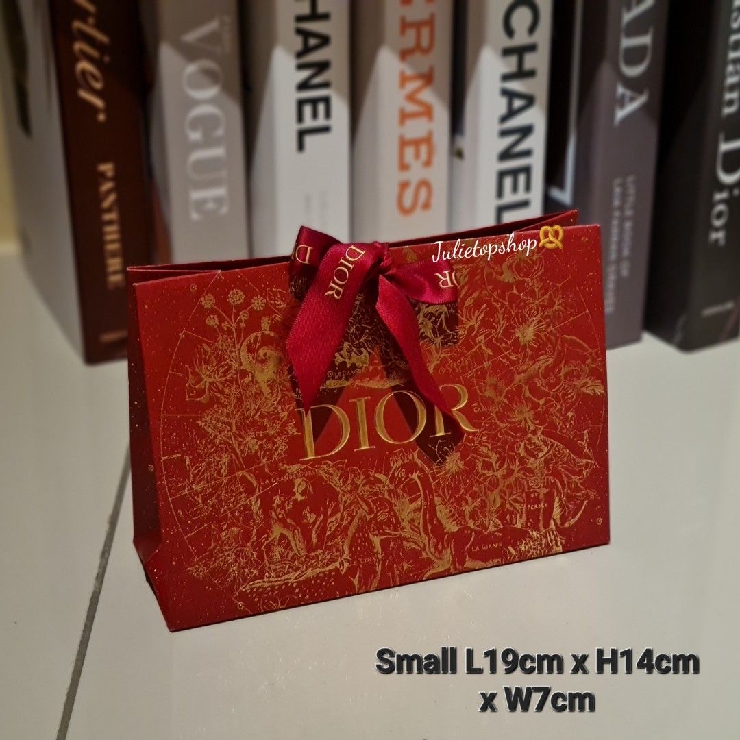 CD Dior Beaute Red Atelier Box and Paperbag Set (Assorted Designs) From ...