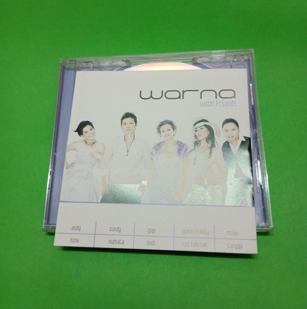 CD WARNA : WITH FRIENDS ALBUM (2006) R&B VOCAL GROUP INDO POP JAZZ PADI ...
