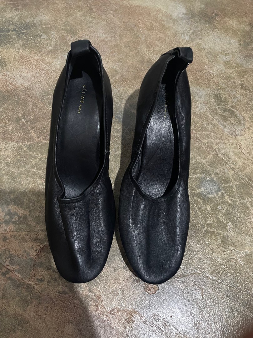 Celine soft ballerina heels, Women's Fashion, Footwear, Heels on Carousell