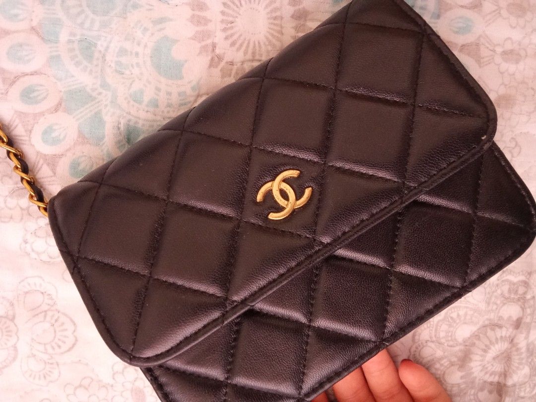 Channel sling bag, Women's Fashion, Bags & Wallets, Shoulder Bags on ...