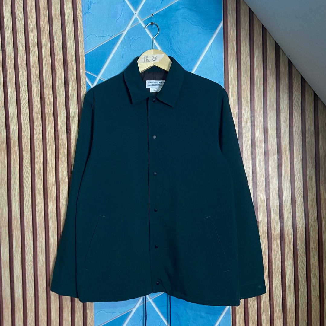 Coach Jacket Ciaopanic Typy, Fesyen Pria, Pakaian , Atasan di Carousell