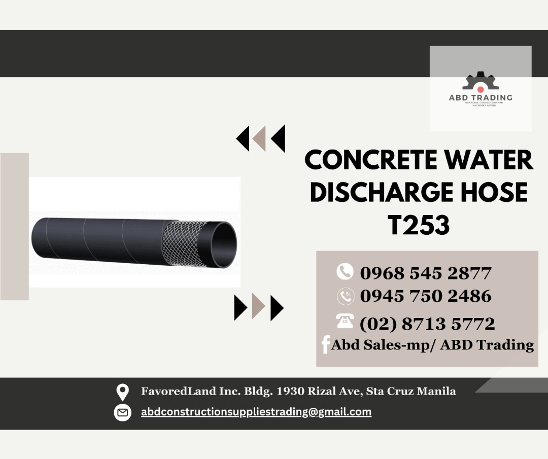 CONCRETE WATER DISCHARGE HOSE T253, Commercial & Industrial ...