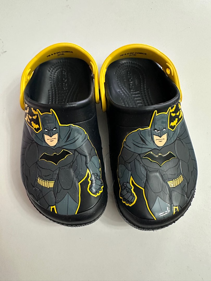 Crocs kids Batman, Babies & Kids, Babies & Kids Fashion on Carousell