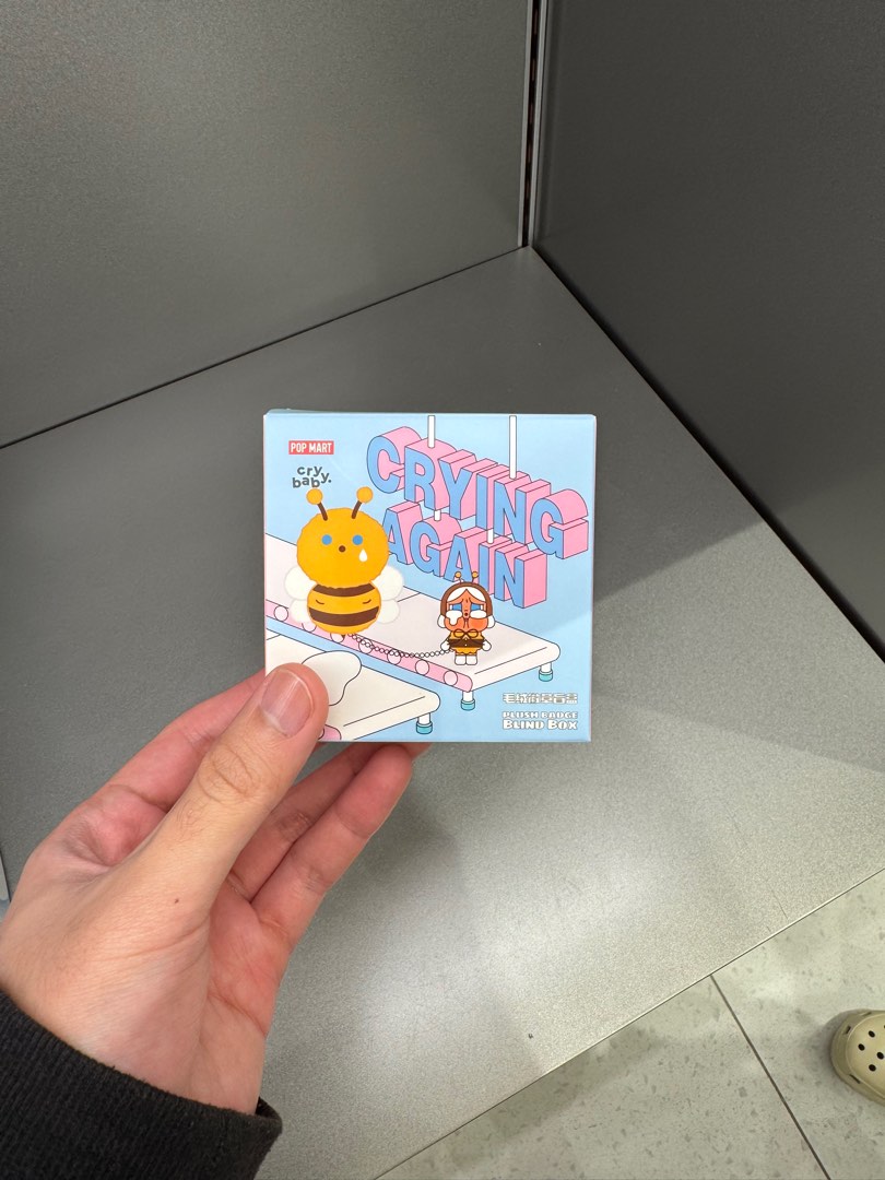 Cry baby Crying again plush badge, Hobbies & Toys, Toys & Games on ...