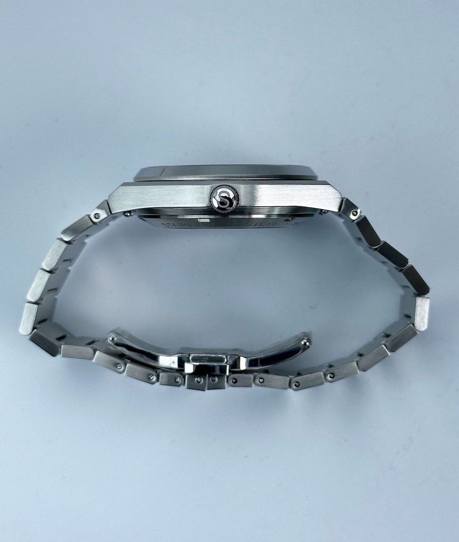 Custom Seiko Mod 40mm Silver Sterile PRX Automatic Watch, Men's Fashion ...