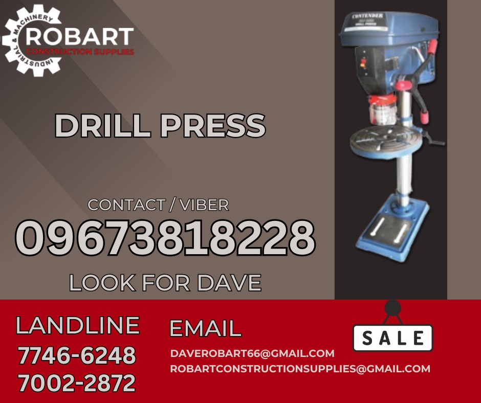 DRILL PRESS POWERCRAFT, Commercial & Industrial, Industrial Equipment ...