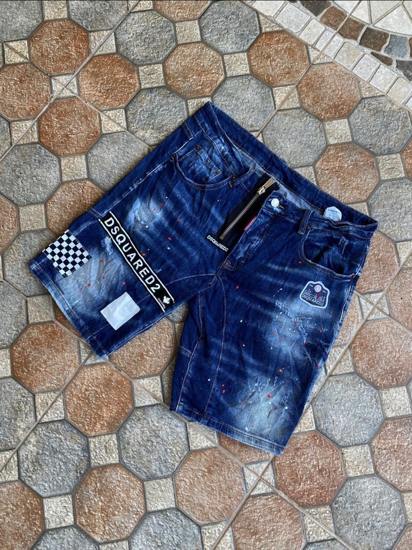 Dsquared2 caten heated shorts, Men's Fashion, Bottoms, Shorts on Carousell
