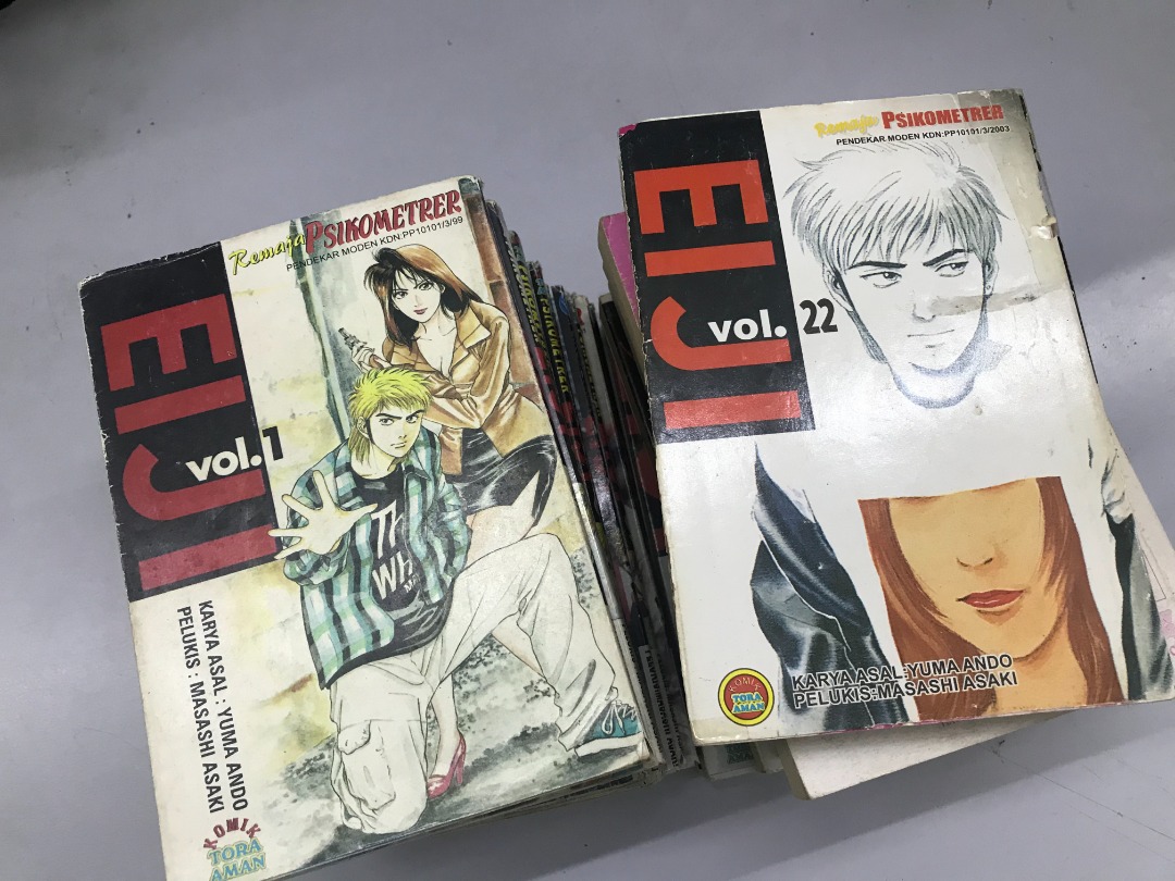 Eiji Remaja Psikometrer Manga Set, Hobbies & Toys, Books & Magazines, Comics & Manga on Carousell