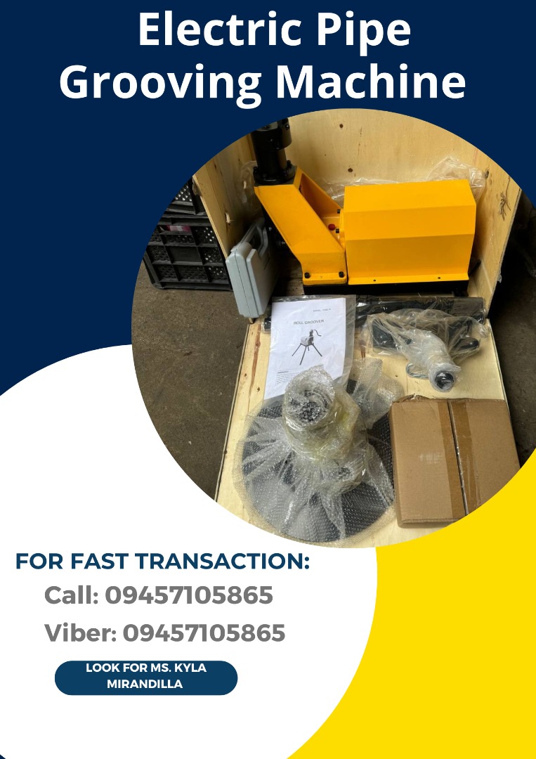 ELECTRIC PIPE GROOVING MACHINE, Commercial & Industrial, Construction ...