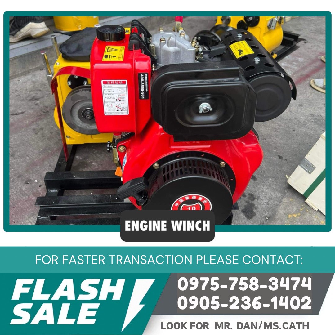 Engine Winch, Commercial & Industrial, Construction Tools & Equipment ...