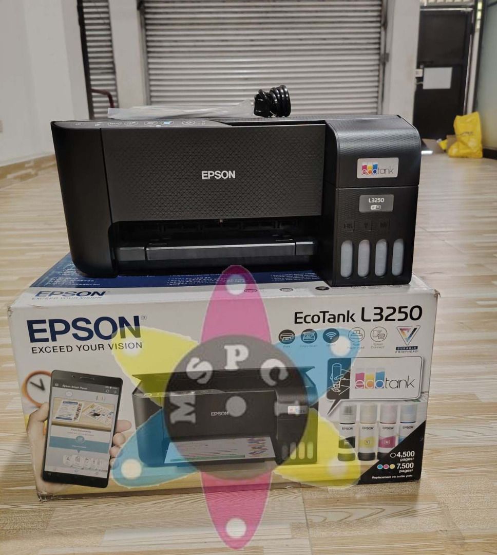Epson L3250 Printer 3-in-1(print, scan, copy and wifi), Computers ...