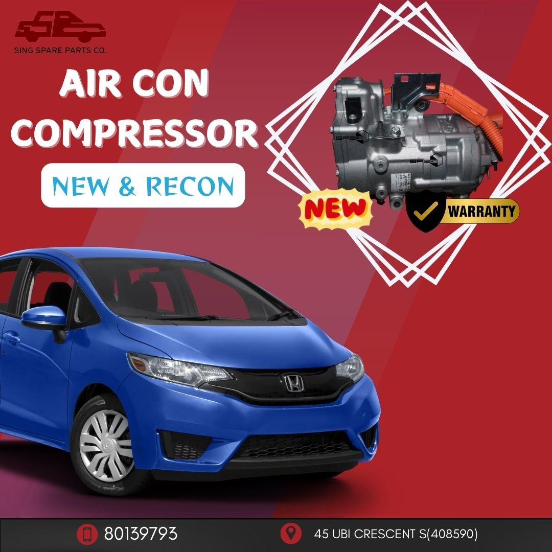 EV / Hybrid Honda Car Aircon Compressor Service & replacement with ...
