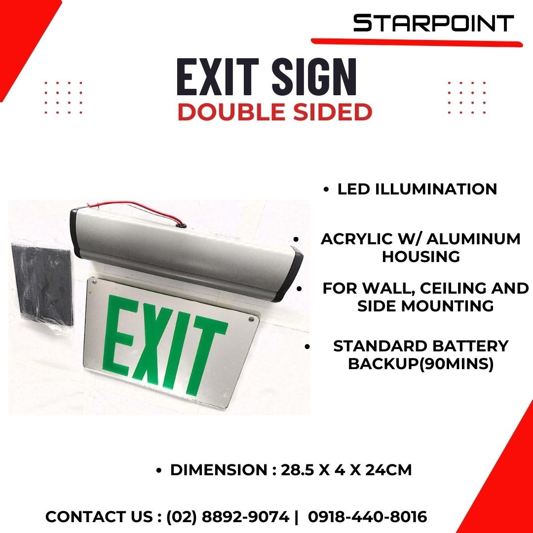 EXIT SIGN | EXIT LIGHT | EMERGENCY | EXIT SIGN | EGRESS SIGN ...