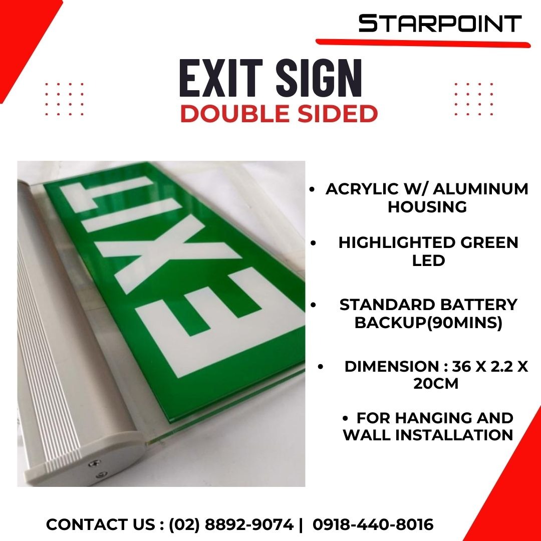 EXIT SIGN | EXIT LIGHT | EMERGENCY | EXIT SIGN | EGRESS SIGN ...