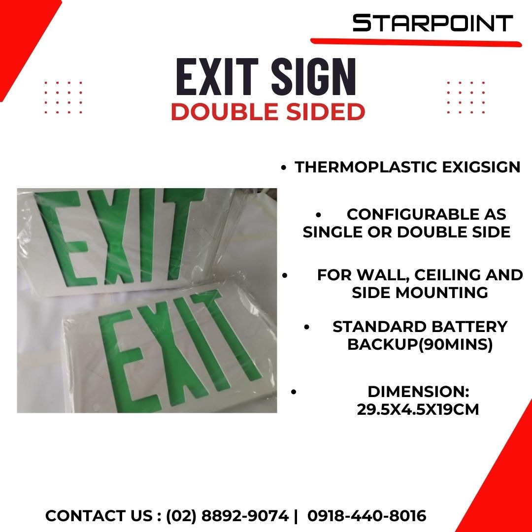 EXIT SIGN | EXIT LIGHT | EMERGENCY | EXIT SIGN | EGRESS SIGN ...
