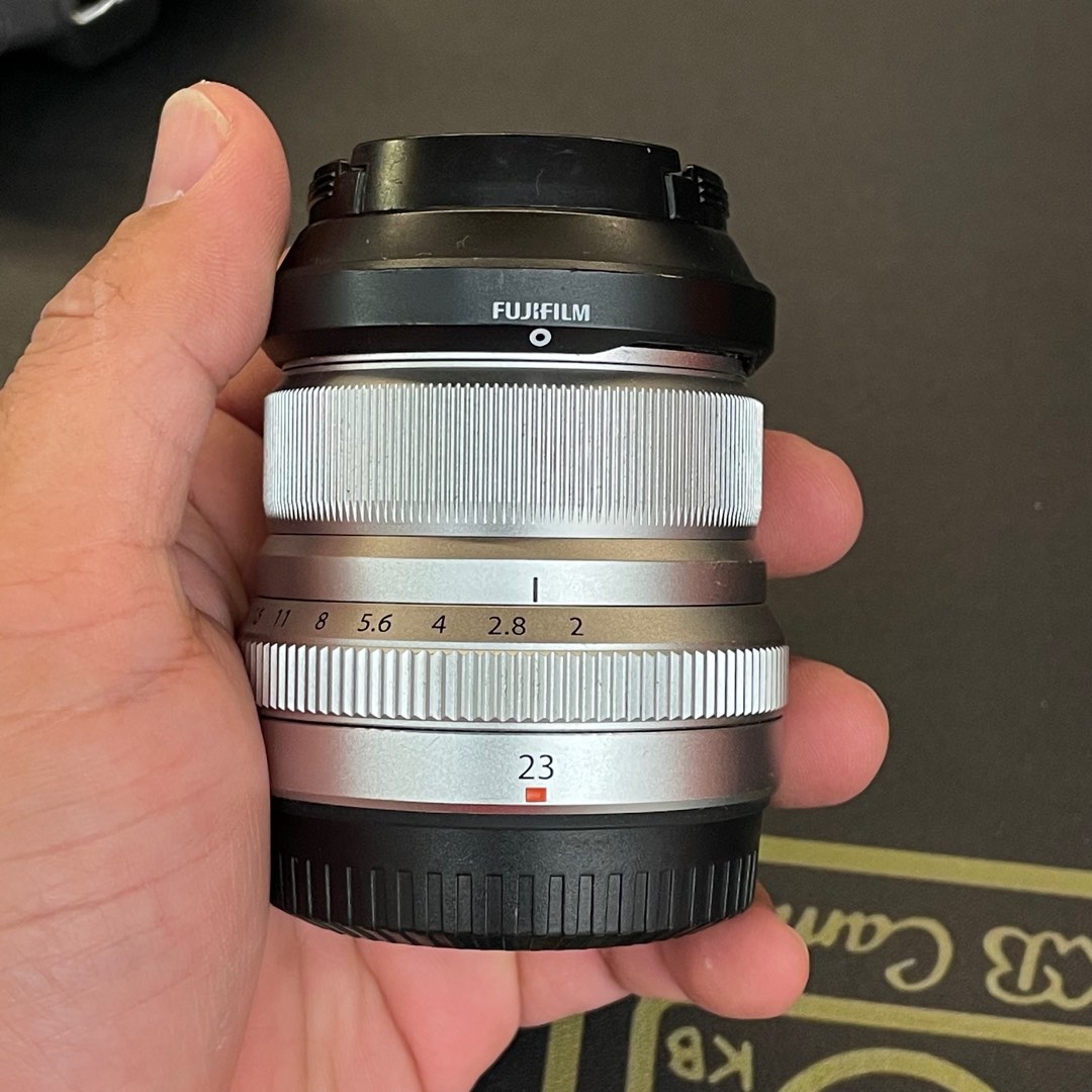 FUJI XF 23mm f2 R WR (Silver), Photography, Lens & Kits on Carousell