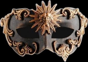 Greek Roman Sun God Warrior Venetian Masquerade Ball Mask [Copper ...