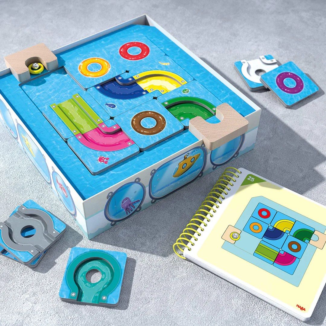 HABA Logic! GAMES: Splash Labyrinth, Hobbies & Toys, Toys & Games on ...