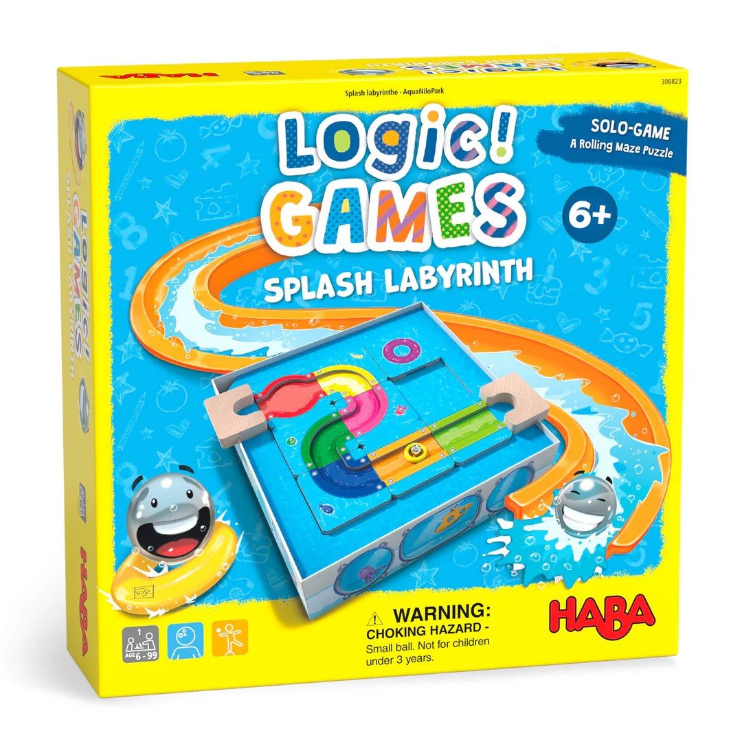 HABA Logic! GAMES: Splash Labyrinth, Hobbies & Toys, Toys & Games on ...