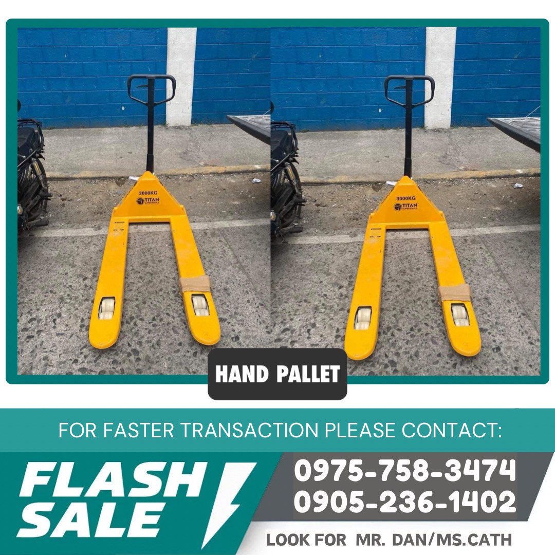 Hand Pallet, Commercial & Industrial, Construction Tools & Equipment on ...