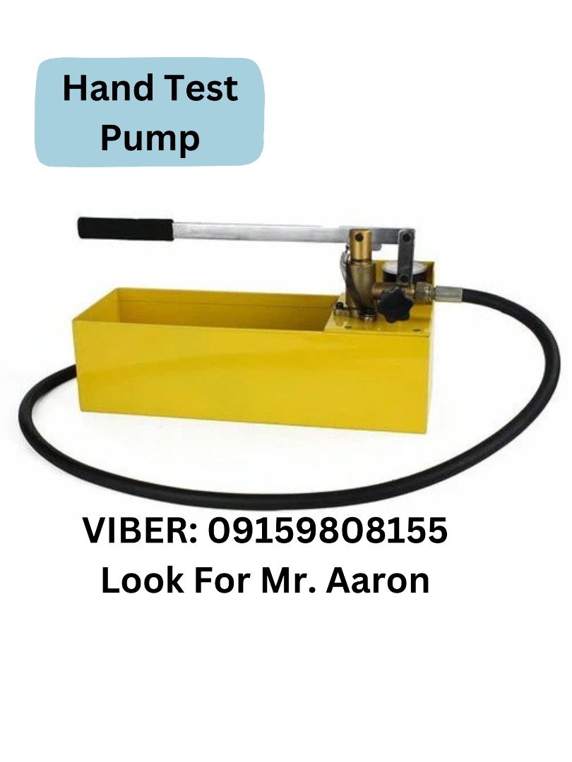Hand Test Pump, Commercial & Industrial, Construction Tools & Equipment ...