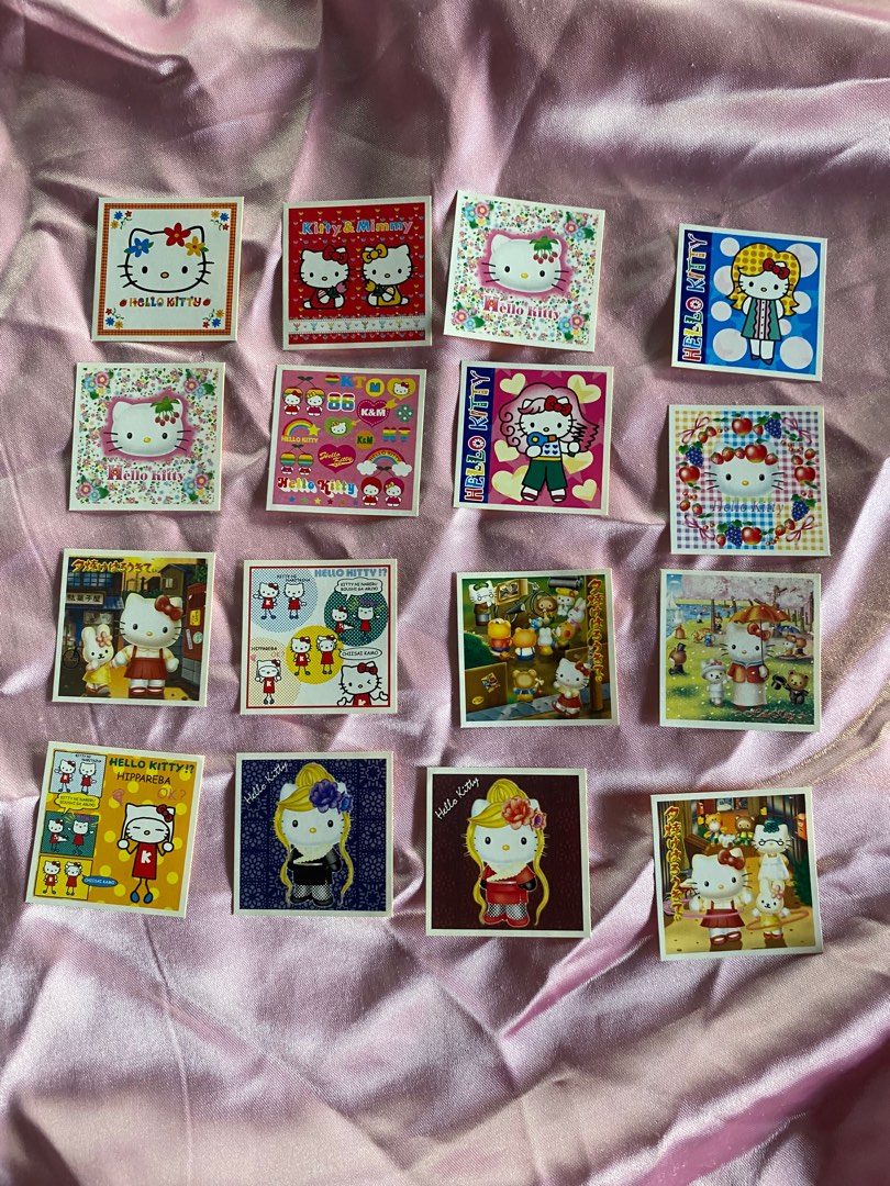 hk collectible stickers with envelopes, Hobbies & Toys, Stationary ...