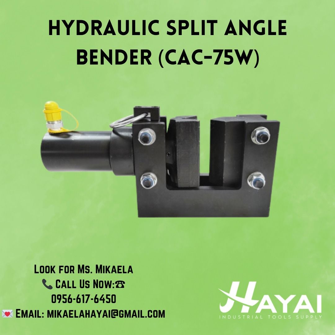HYDRAULIC SPLIT ANGLE BENDER, Commercial & Industrial, Construction ...