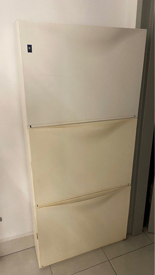 IKEA TRONES shoe cabinet/ storage 3 box RM100, Furniture & Home Living ...