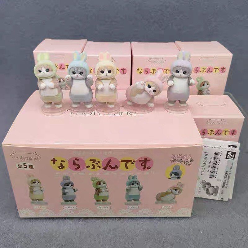 [INSTOCK] Mofusand Bunny Narabundesu Figure Blind Box Set Mofusand Cat ...