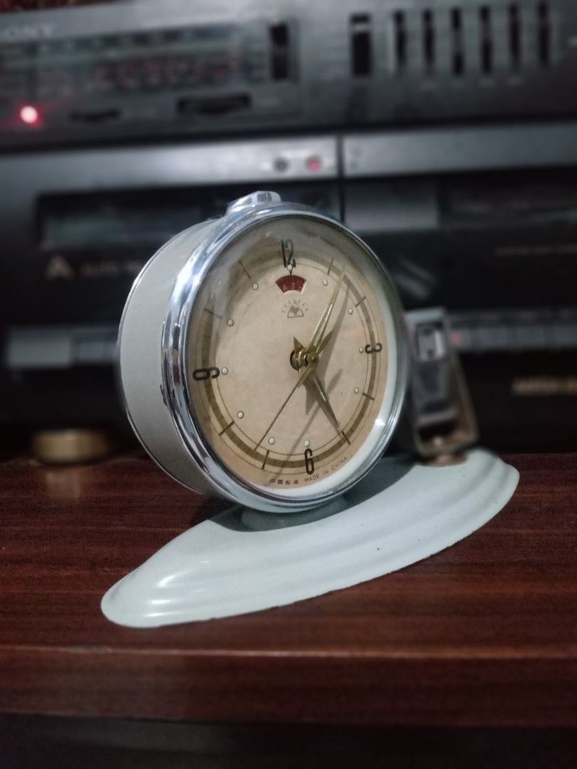 Jam meja antik jadul koleksi dekorasi vintage klasik lawas retro rare ...