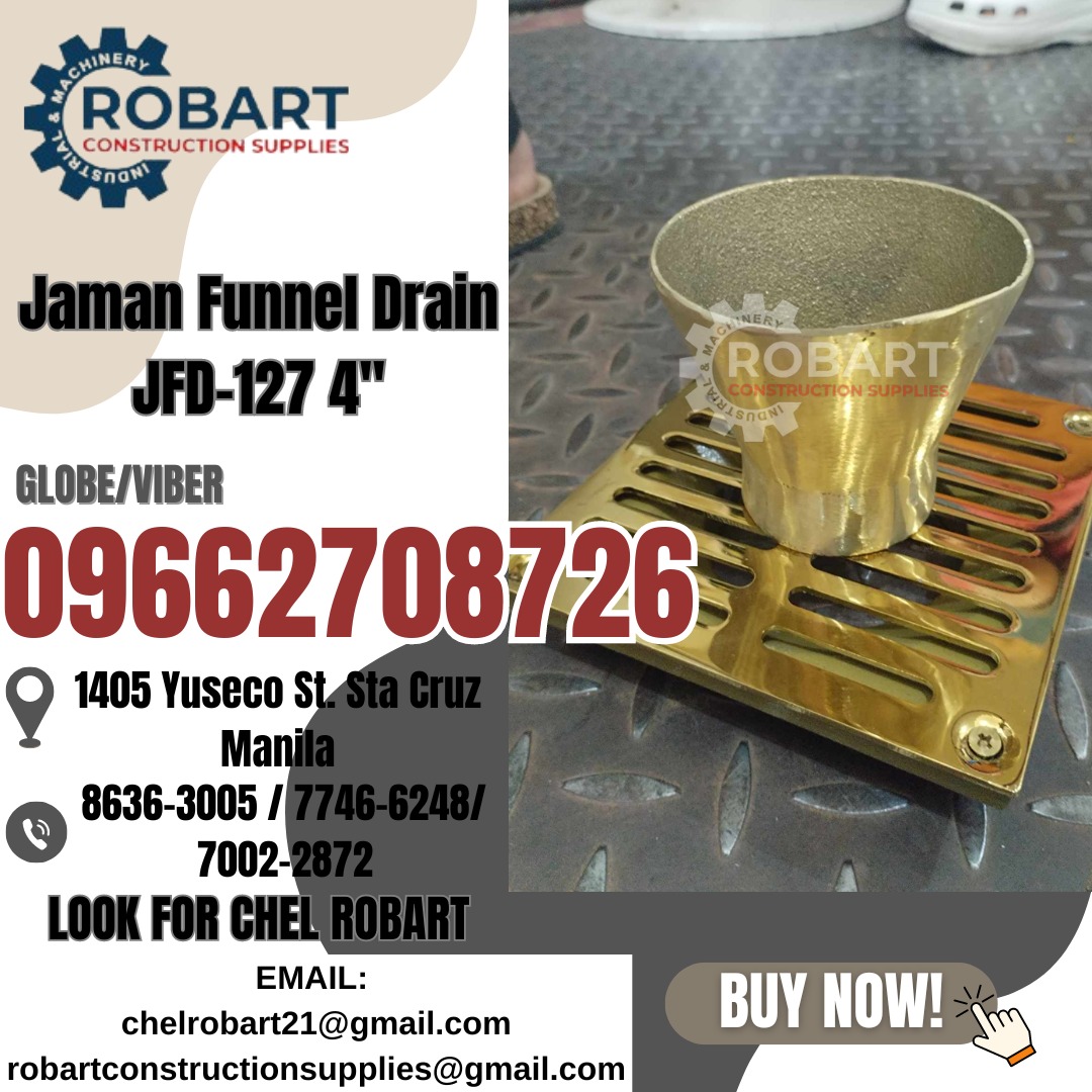 JAMAN FUNNEL DRAIN, Commercial & Industrial, Construction Tools ...