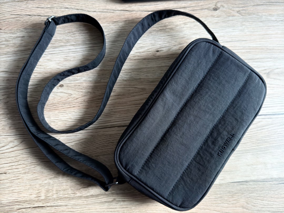 KNOWELL Puffer Camera Bag Crossbody - Black, Luxury, Bags & Wallets on ...