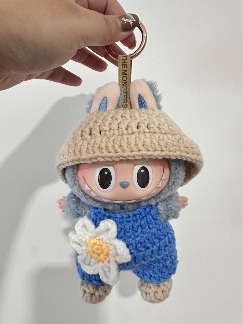 Labubu costume blue pants, Hobbies & Toys, Toys & Games on Carousell